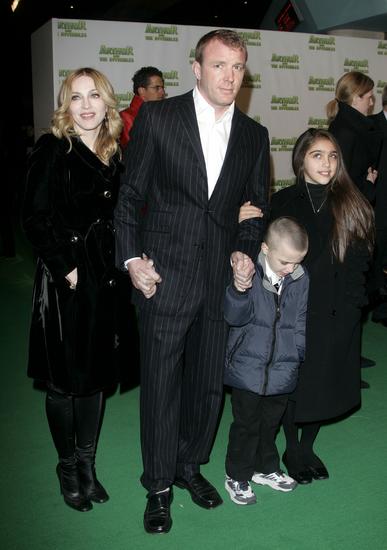 Madonna Guy Ritchie Children Rocco Lourdes Editorial Stock Photo ...