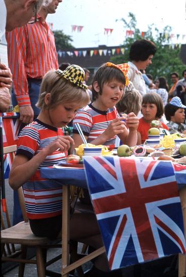 Children Enjoying Street Party Editorial Stock Photo - Stock Image ...