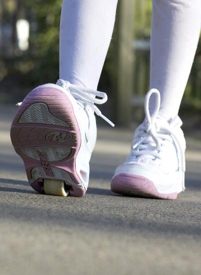 Girl Wearing Pair Heelys Heelys Trainers Editorial Stock Photo - Stock ...