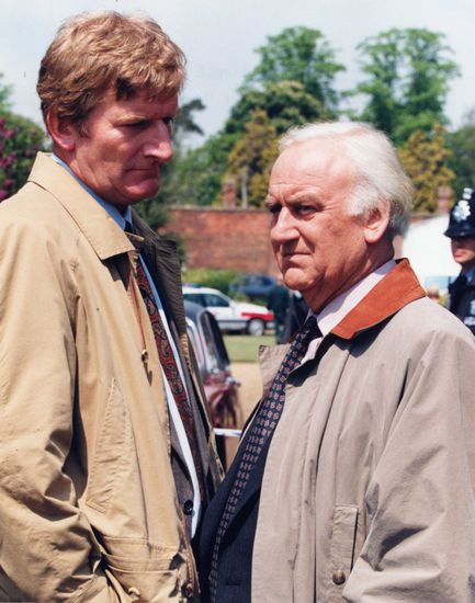 Malcolm Storry John Thaw Inspector Morse Editorial Stock Photo - Stock ...