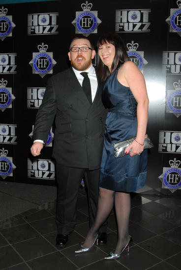 Nick Frost Girlfriend Christine Editorial Stock Photo - Stock Image ...