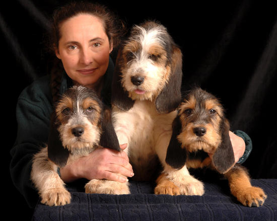 Threatened Extinction Leading Otterhound Breeder Maria Editorial Stock ...