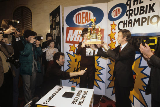 Erno Rubik R Presenting Richard Chilvers Editorial Stock Photo - Stock ...