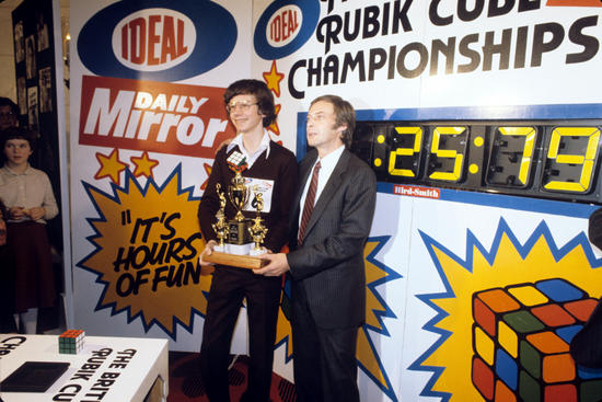 Erno Rubik R Presenting Richard Chilvers Editorial Stock Photo - Stock ...