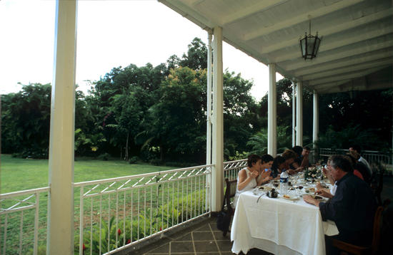 Dining On Veranda Eureka Colonial House Editorial Stock Photo - Stock ...