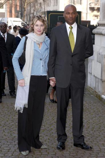 Actor Colin Salmon Wife Editorial Stock Photo - Stock Image | Shutterstock