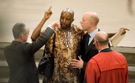 Protestor Believed Be Toyin Agbetu Editorial Stock Photo - Stock Image ...