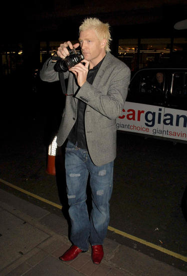 Iwan Thomas Filming Itv 2 Programme Editorial Stock Photo - Stock Image ...