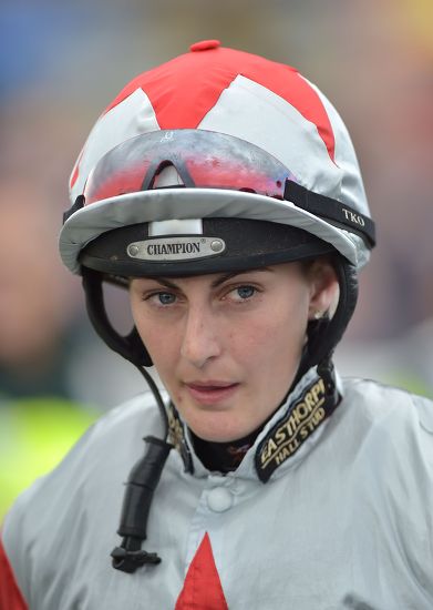 Rachel Richardson Jockey Doncaster Racecourse On Editorial Stock Photo ...