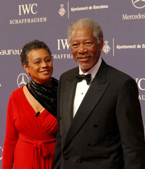 Morgan Freeman Wife Editorial Stock Photo - Stock Image | Shutterstock