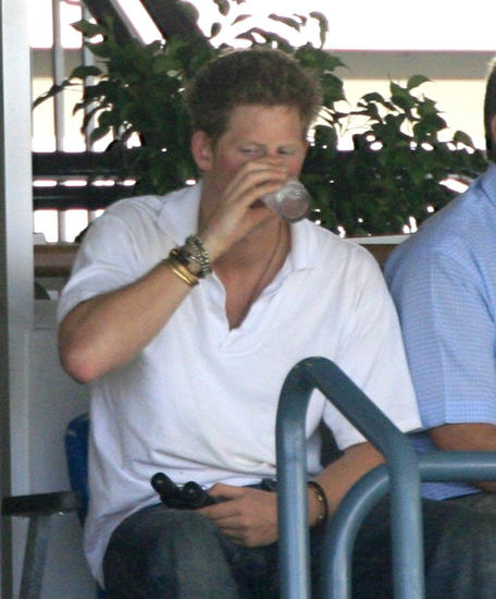 Prince Harry Having Drink Editorial Stock Photo - Stock Image ...