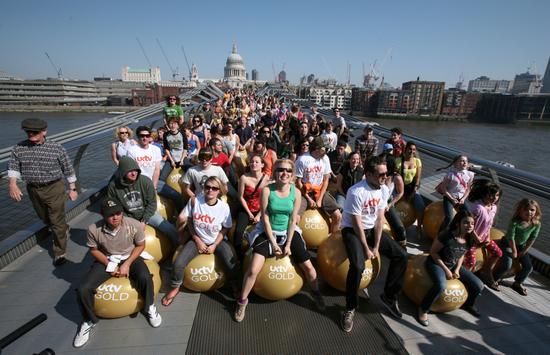 Uktv Gold Space Hopper Challenge 600 Editorial Stock Photo - Stock ...