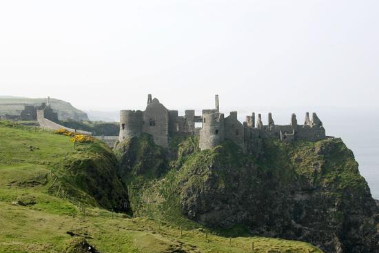 Dunluce Castle 16th Century Stronghold Macdonnells Editorial Stock ...