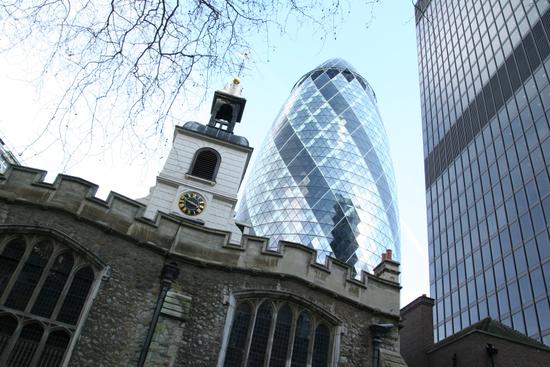 St Helens Church Off Bishopsgate City Editorial Stock Photo - Stock ...