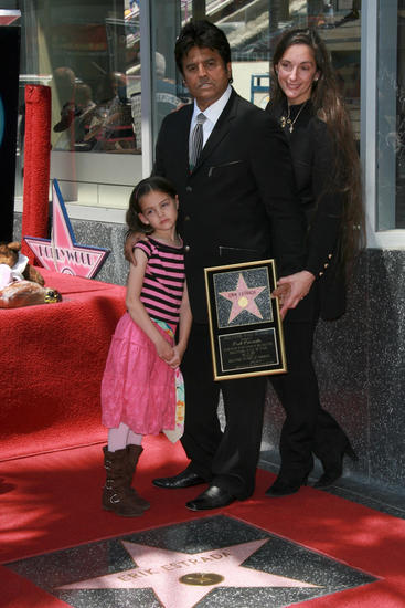 Erik Estrada Daughter Francesca Wife Nanette Editorial Stock Photo ...