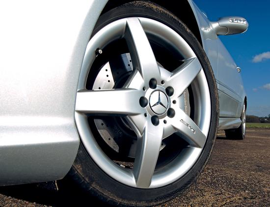 Wheel Mercedes Clk320 Cdi Sport Editorial Stock Photo - Stock Image ...