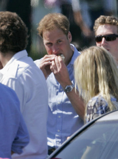 Prince William Eating Sandwich Editorial Stock Photo - Stock Image ...