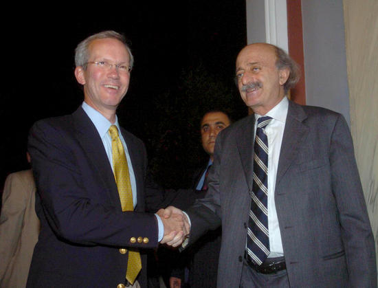 Us Envoy David Welsh Meets Walid Editorial Stock Photo - Stock Image ...