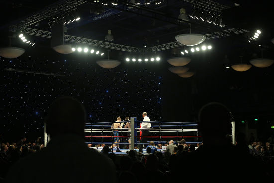 During Boxing Event Macron Stadium Manchester Editorial Stock Photo ...