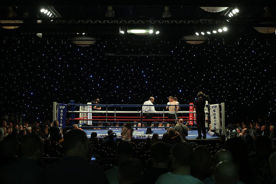 During Boxing Event Macron Stadium Manchester Editorial Stock Photo ...