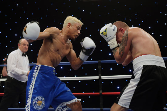 During Boxing Event Macron Stadium Manchester Editorial Stock Photo ...