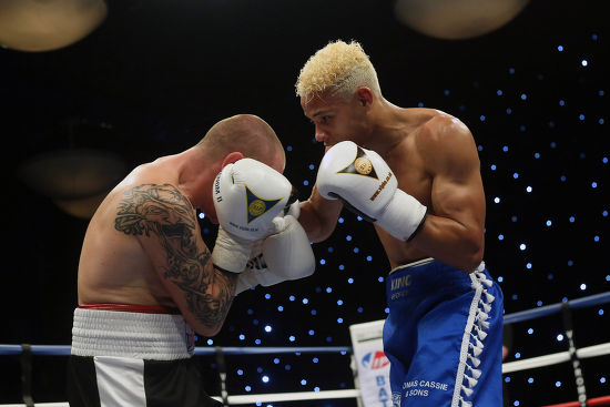 During Boxing Event Macron Stadium Manchester Editorial Stock Photo ...