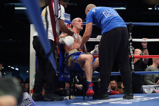 During Boxing Event Macron Stadium Manchester Editorial Stock Photo ...