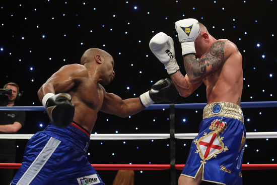 During Boxing Event Macron Stadium Manchester Editorial Stock Photo ...