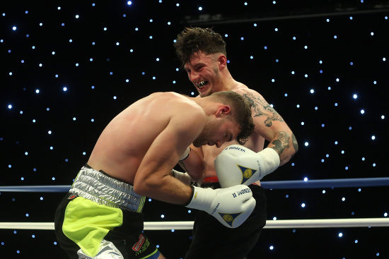 During Boxing Event Macron Stadium Manchester Editorial Stock Photo ...