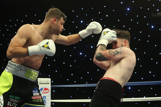 During Boxing Event Macron Stadium Manchester Editorial Stock Photo ...