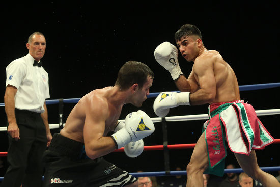 During Boxing Event Macron Stadium Manchester Editorial Stock Photo ...