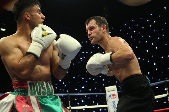 During Boxing Event Macron Stadium Manchester Editorial Stock Photo ...