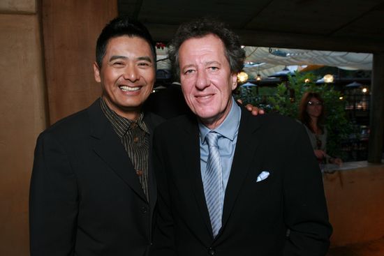 Chow Yunfat Geoffrey Rush Editorial Stock Photo - Stock Image ...