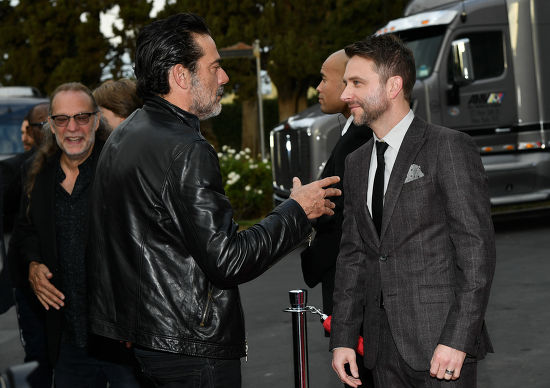 Jeffrey Dean Morgan Chris Hardwick Editorial Stock Photo - Stock Image ...