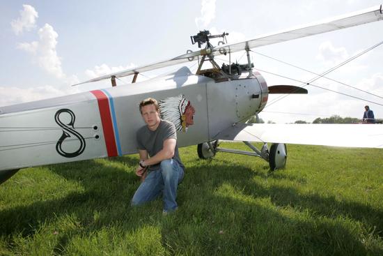 David Ellison Star Flyboys French Nieuport Editorial Stock Photo ...
