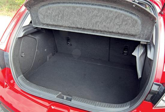 Boot Storage Space Mazda 3 Mps Editorial Stock Photo - Stock Image ...