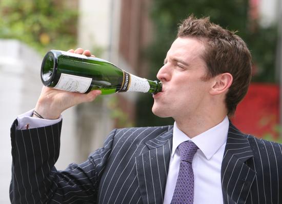 Simon Ambrose Winner Apprentice Celebrates Bottle Editorial Stock Photo ...