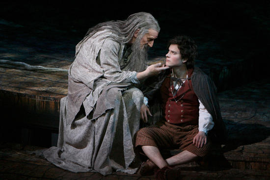 Malcolm Storry Gandalf James Loye Frodo Editorial Stock Photo - Stock ...