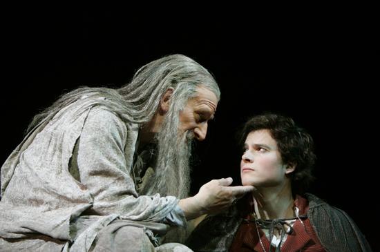 Malcolm Storry Gandalf James Loye Frodo Editorial Stock Photo - Stock ...