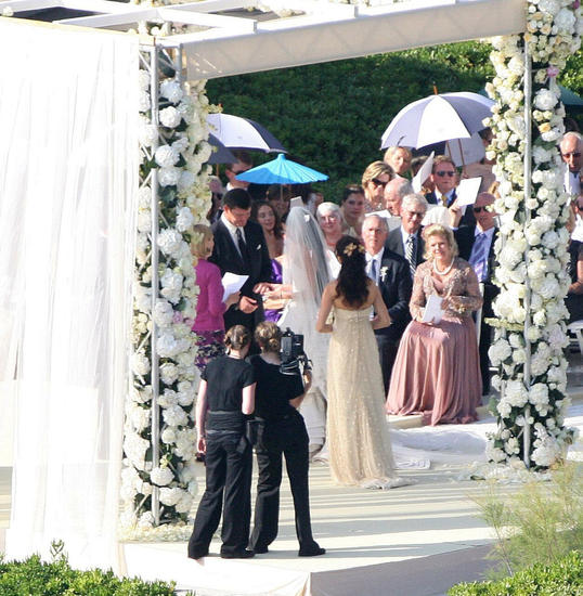 James Packer Erica Baxter Exchanging Rings Editorial Stock Photo ...