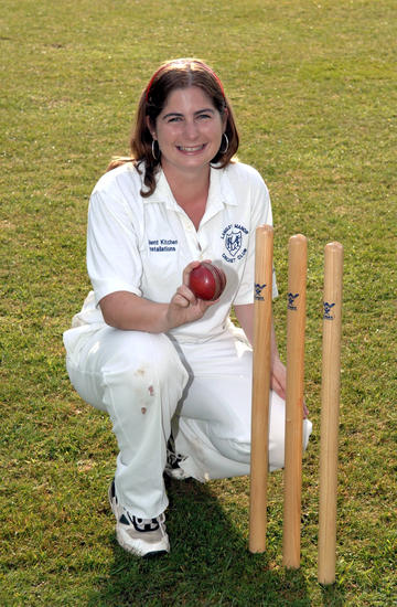 Cricketer Sarah Wilkinson Has Become First Editorial Stock Photo ...
