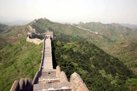 Great Wall China Jin Shan Ling Editorial Stock Photo - Stock Image ...