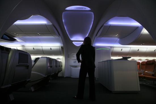Coleen Rambolt Boeing Entrance Area Mock Editorial Stock Photo - Stock ...