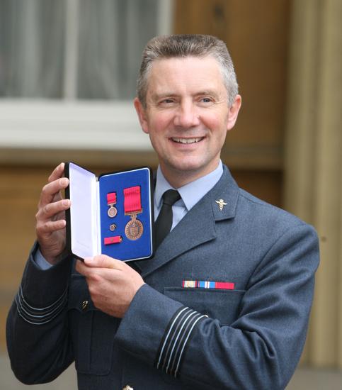 Wing Commmander Craig Staniforth Raf Awarded Editorial Stock Photo ...