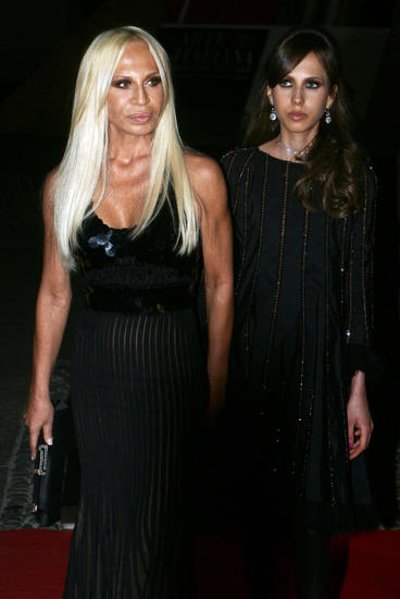 Donatella Versace Daughter Allegra Editorial Stock Photo - Stock Image ...