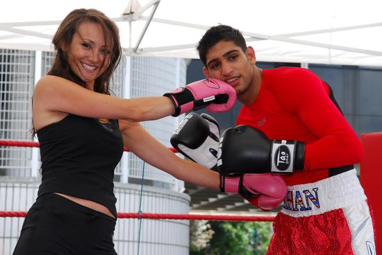 Actress Claire Cooper Boxer Amir Khan Editorial Stock Photo - Stock ...
