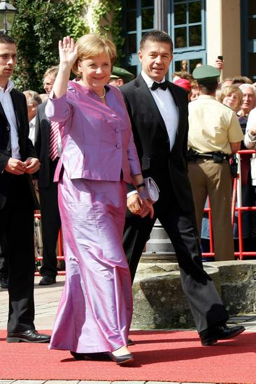 Angela Merkel Husband Joachim Sauer Editorial Stock Photo - Stock Image ...