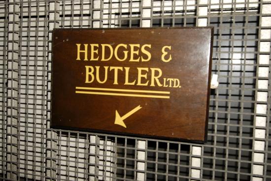 Hedges Butler London England Britain Editorial Stock Photo - Stock ...