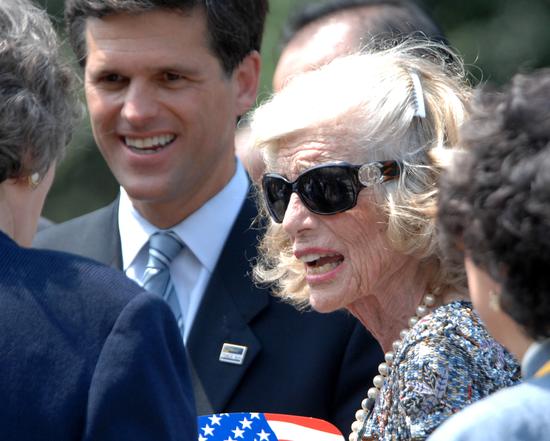 Tim Shriver His Mother Eunice Shriver Editorial Stock Photo - Stock ...
