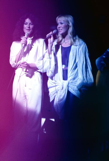 Abba Annifrid Lyngstad Agnetha Faltskog Editorial Stock Photo - Stock ...